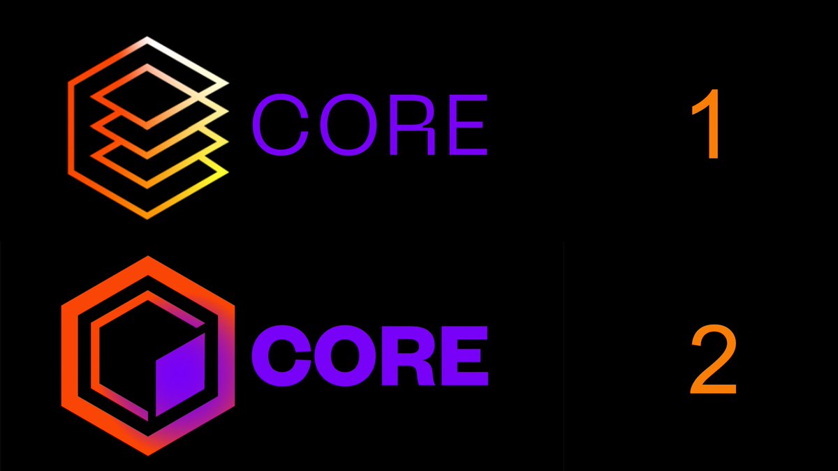 1/ Core brand update 🚨 The Core ecosystem continues to evolve and the ...