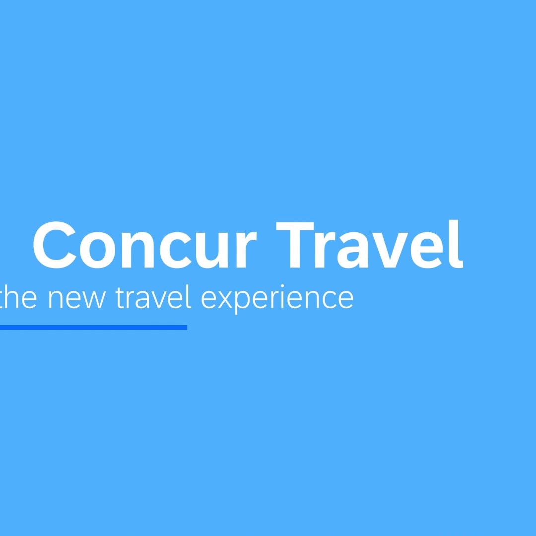 Concur Travel Logo