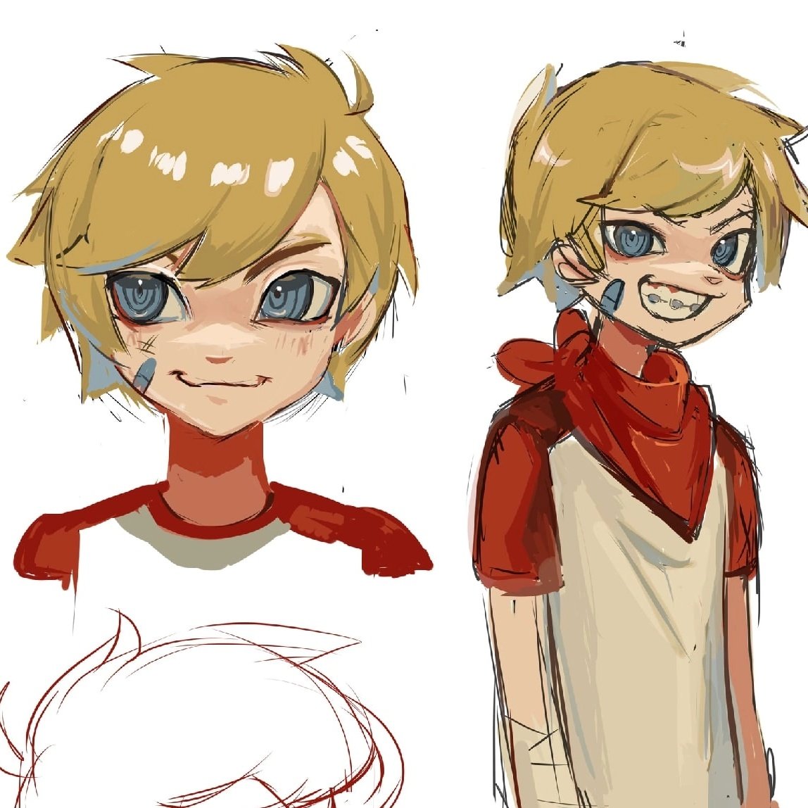 王馬小吉 「Need to bring the shit eating grin back 」|Skullside.のイラスト