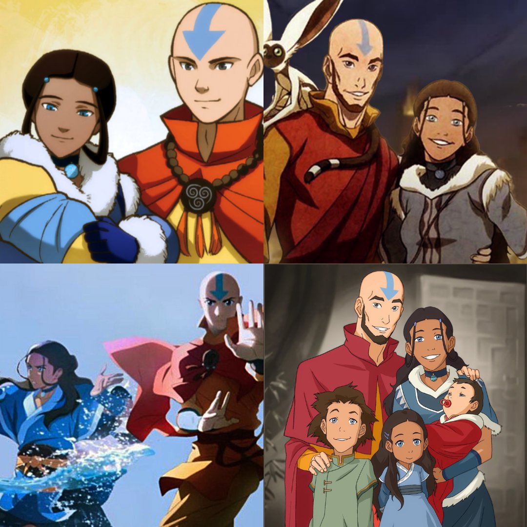 Avatar The Last Airbender Characters As Adults