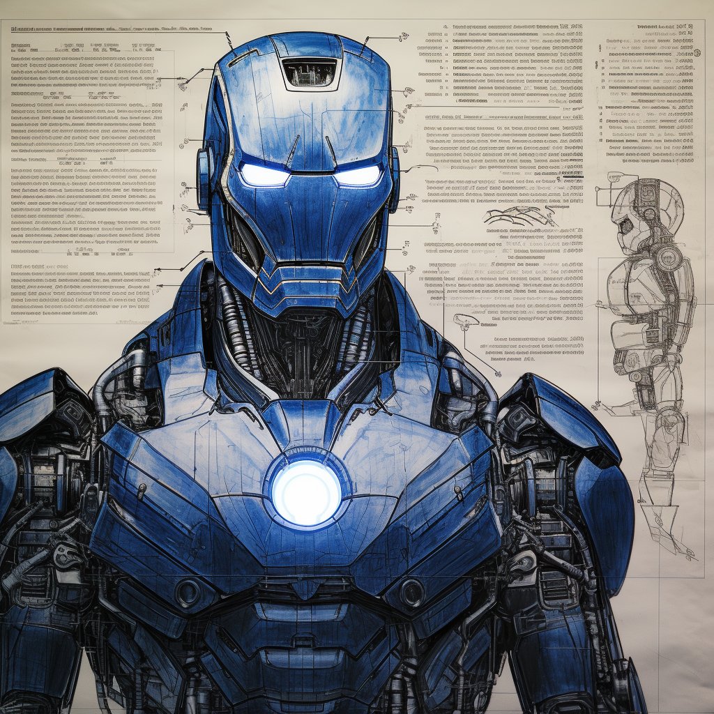 Iron Man Armor Blueprints