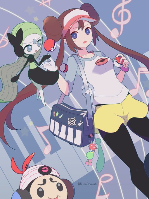 「rosa (pokemon)」Fan Art(Latest)