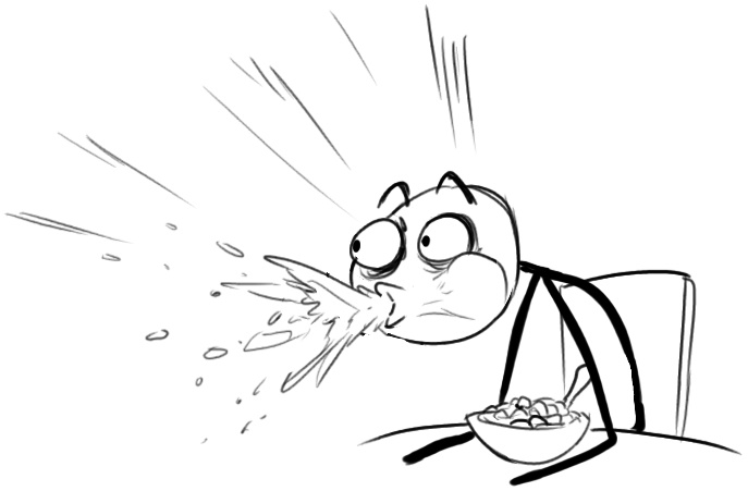 Spitting Cereal Meme