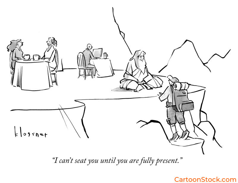 Zen Mindfulness Cartoons