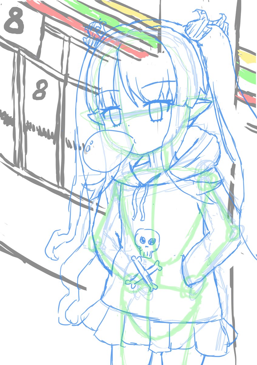 キョウカ 「#無言でビフォーアフターを見せつけよ 」|Gra+@illustrationのイラスト