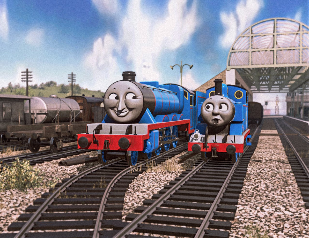 Thomas And Gordon Thomas The Tank Engine And Friends Thomas And