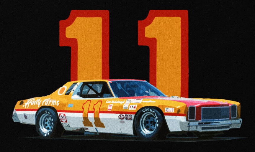 1977 Winston Cup Cars DARRELL WALTRIP #88 GATORADE CHEVY 1977 MICHIGAN