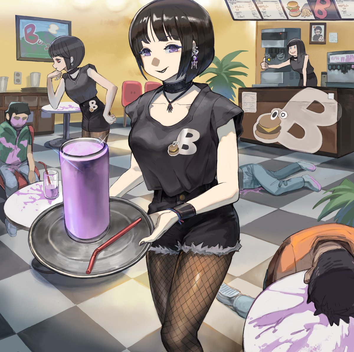 「I'm taking commission requests.I draw ba」|LV00.20(;-;)/ ver.5のイラスト