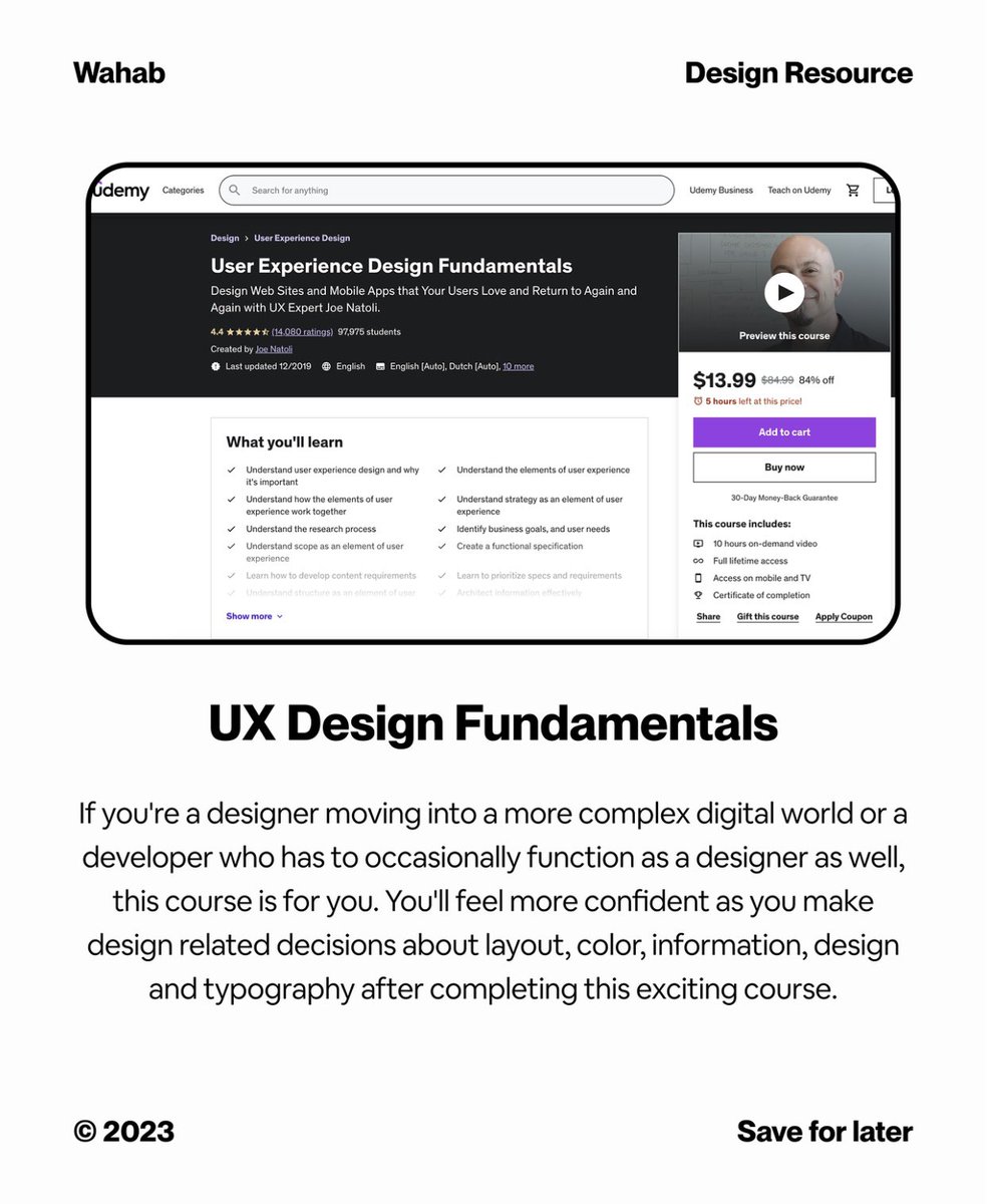 UI/UX Designer, we've gathered the 08 best online courses to learn UX and Ul design. These ...
