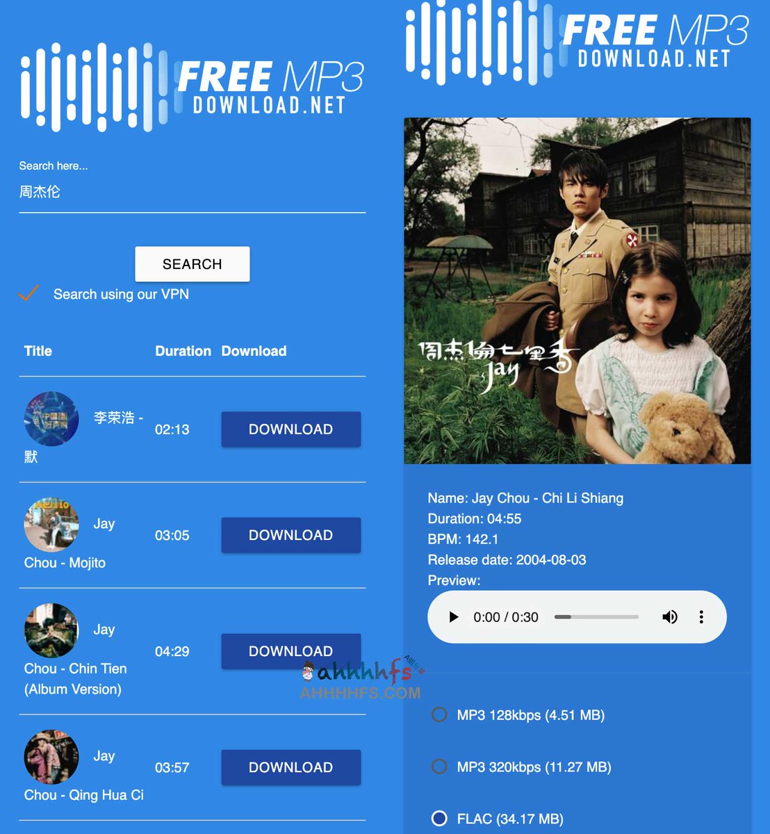 免费全网无损音乐下载工具：Free MP3 Download 要什么歌直接搜索下载🙊支持Flac和mp3格式 👉 ahhhhfs @abskoop