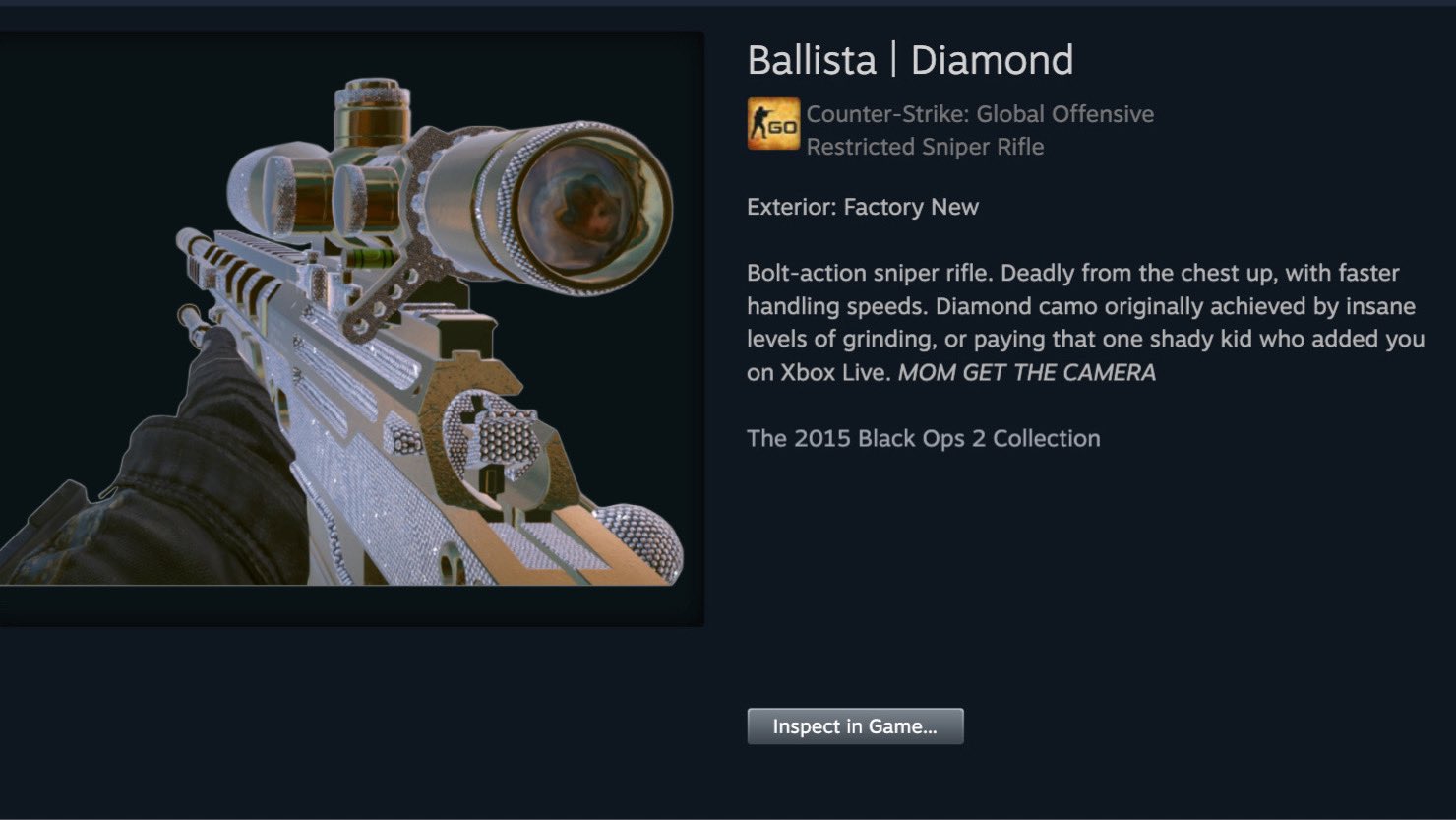 Ballista Black Ops 2 Diamond