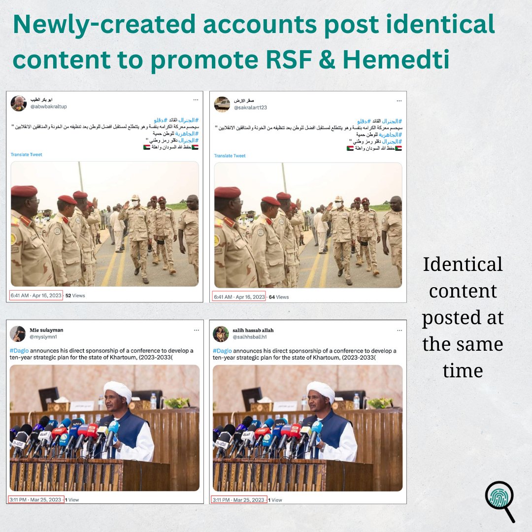 In the five months since war broke out in Sudan, @DFRLab has identified ...