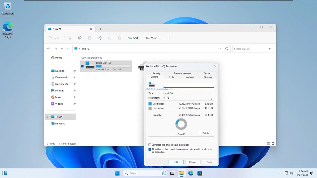 【转发收藏】Windows 11 太难用怎么办？试试超精简系统 Tiny 11 23H2 版，删除大量微软冗余组件，安装后仅占用 9.49GB 空间。 下载地址：https://t.co ...