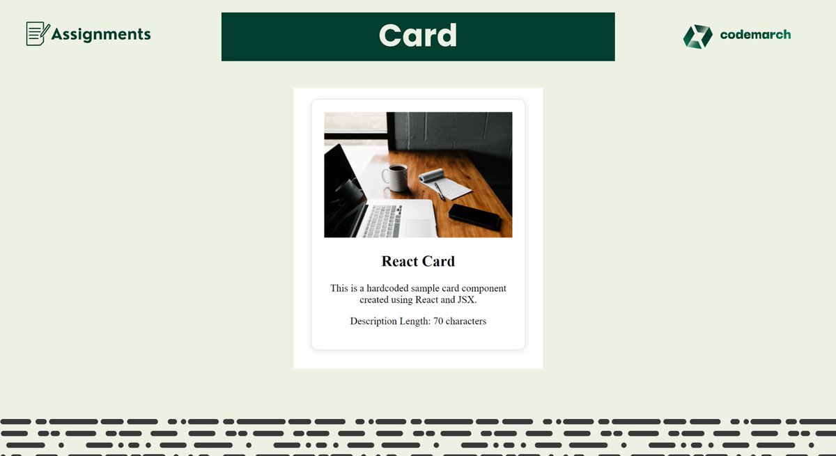 Build a Card Component: - Thread from Mohammed Junaid @mdjunaidap ...