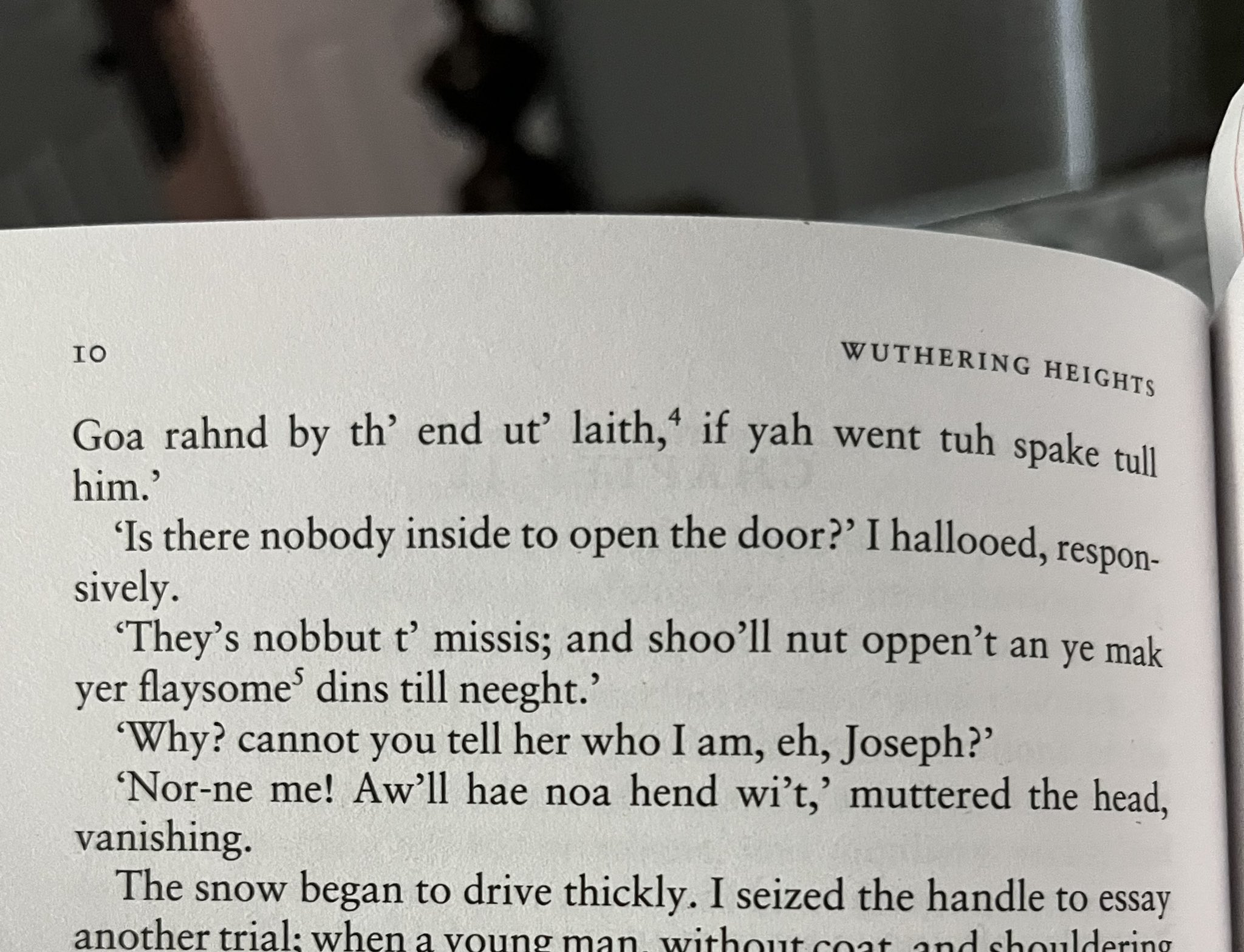 Wuthering Heights Joseph