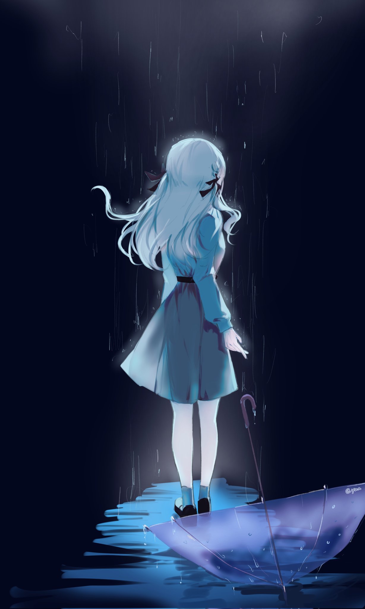 Sad Anime Ghost Girl