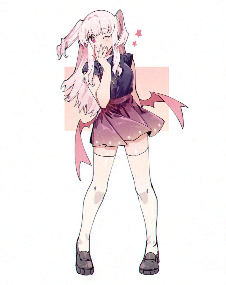 「sending a magical wink to your heart pew」|RireNe 💙💜COMM OPEN!のイラスト