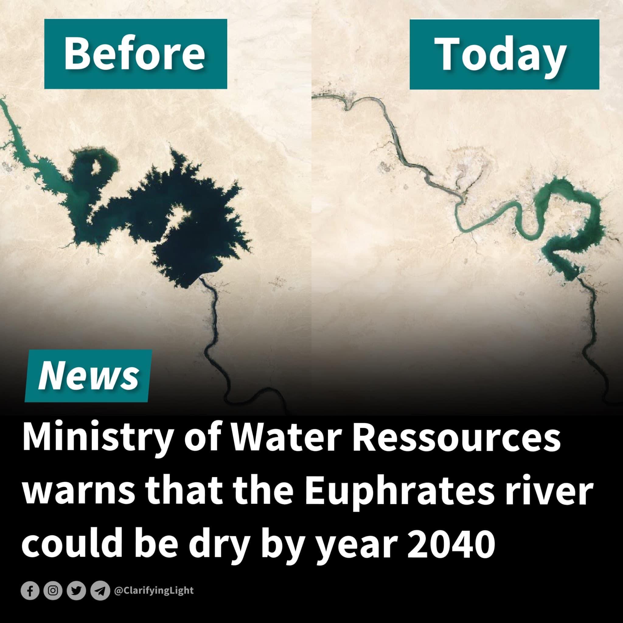 Euphrates River Before And After Tigris River