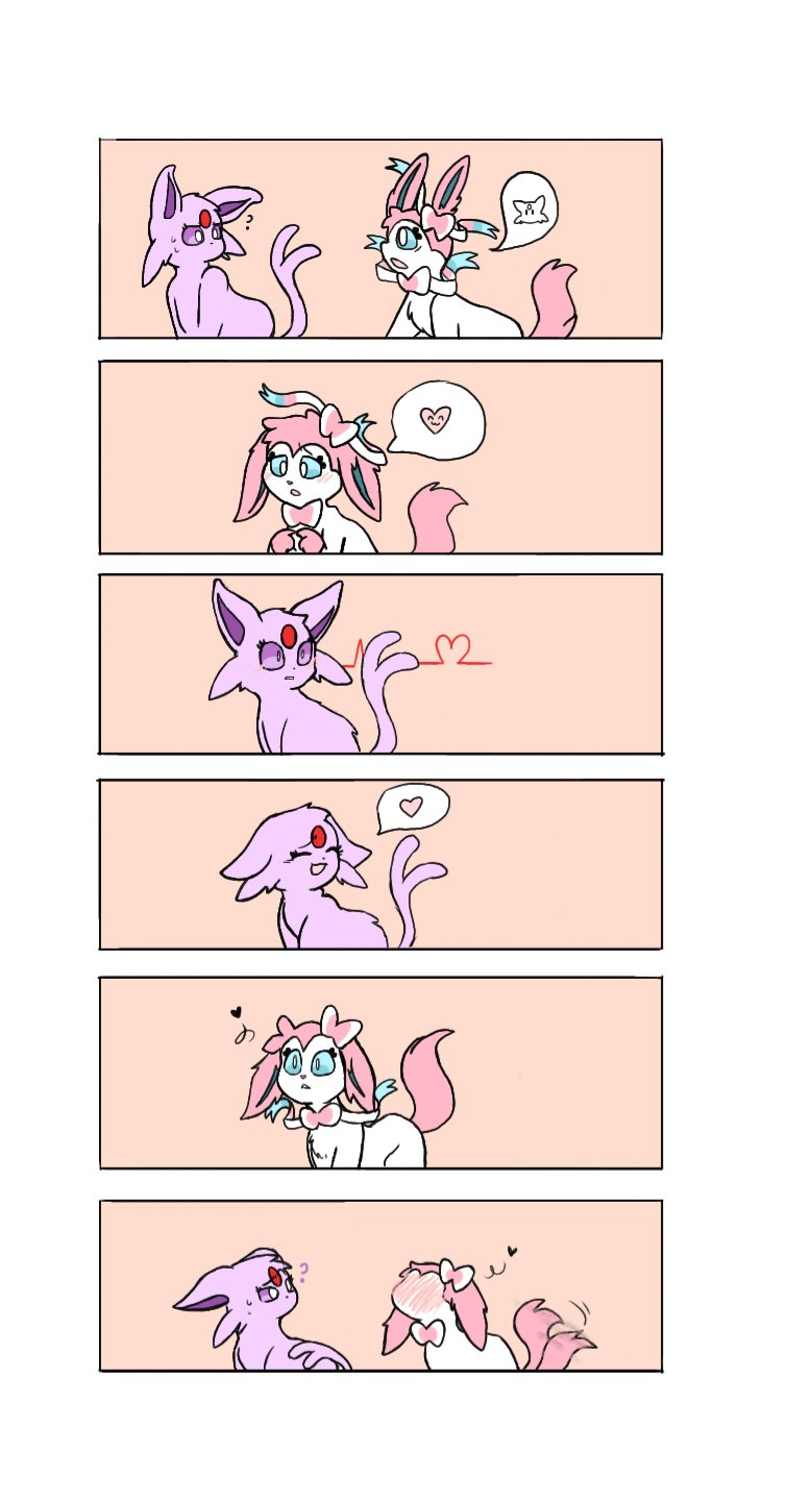 Eevee And Sylveon Comic