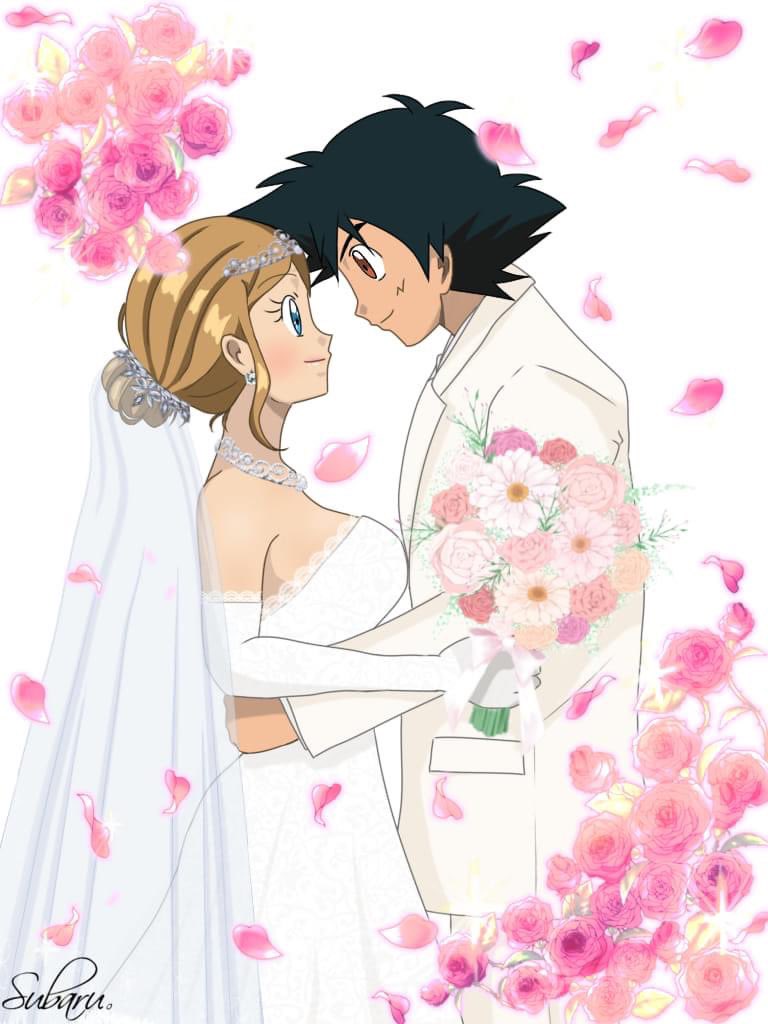 Ash And Mistys Wedding