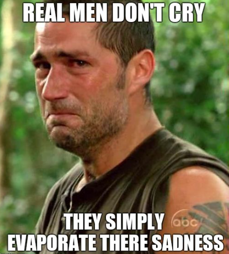 Serious Meme Real Man