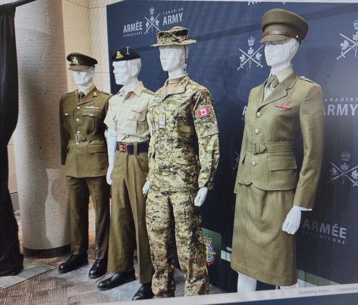 Canadian Military Dress Uniforms