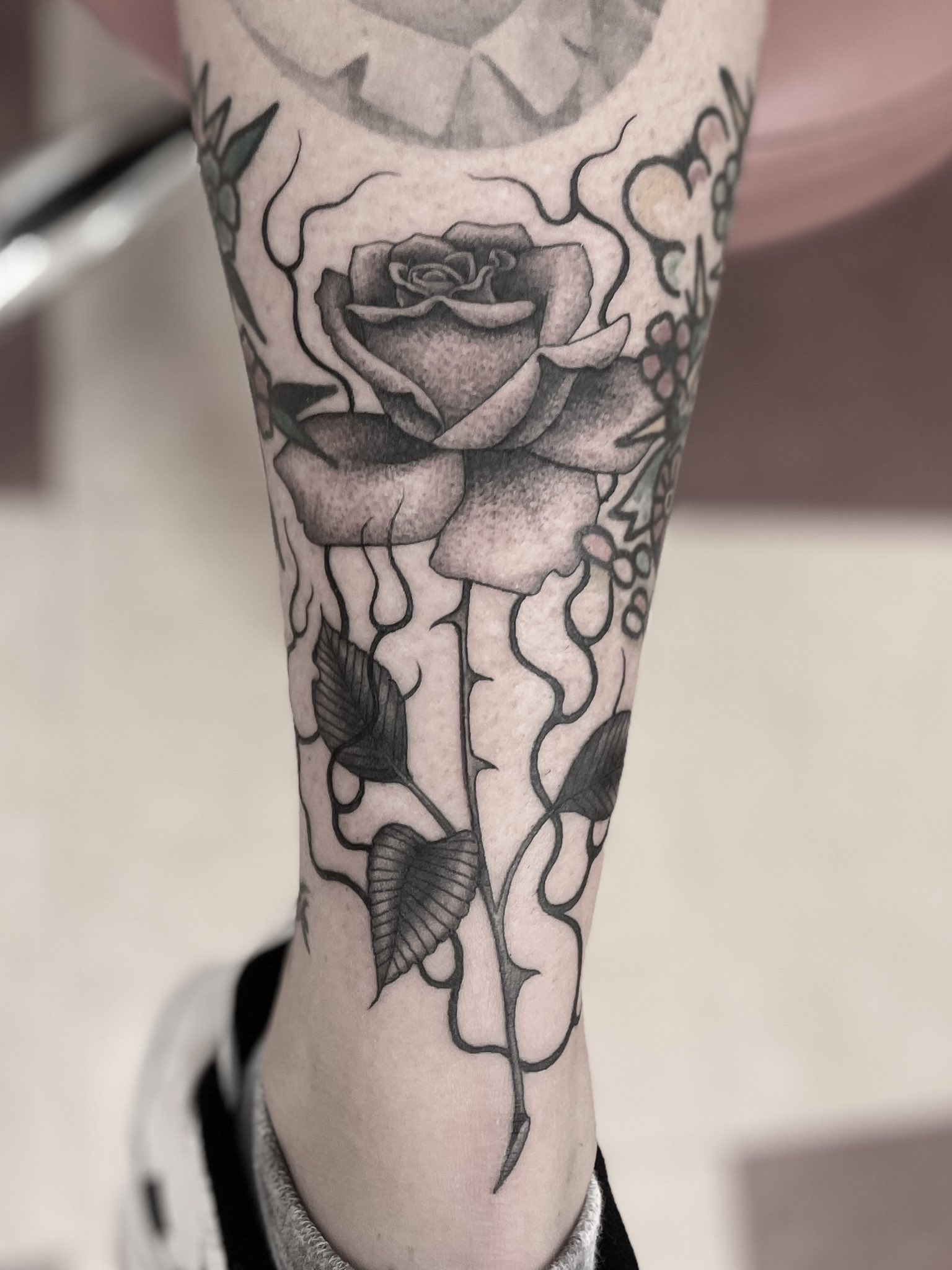 Tim Hendricks Rose Tattoo