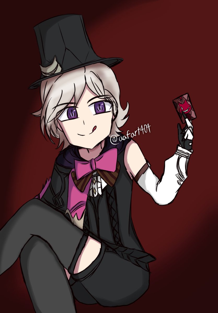 Lyney Art I made : r/Genshin_Impact