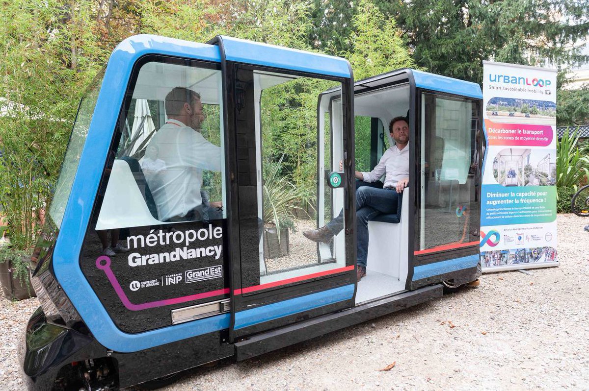 Urbanloop - Transport écologique - SMART SUSTAINABLE MOBILITY
