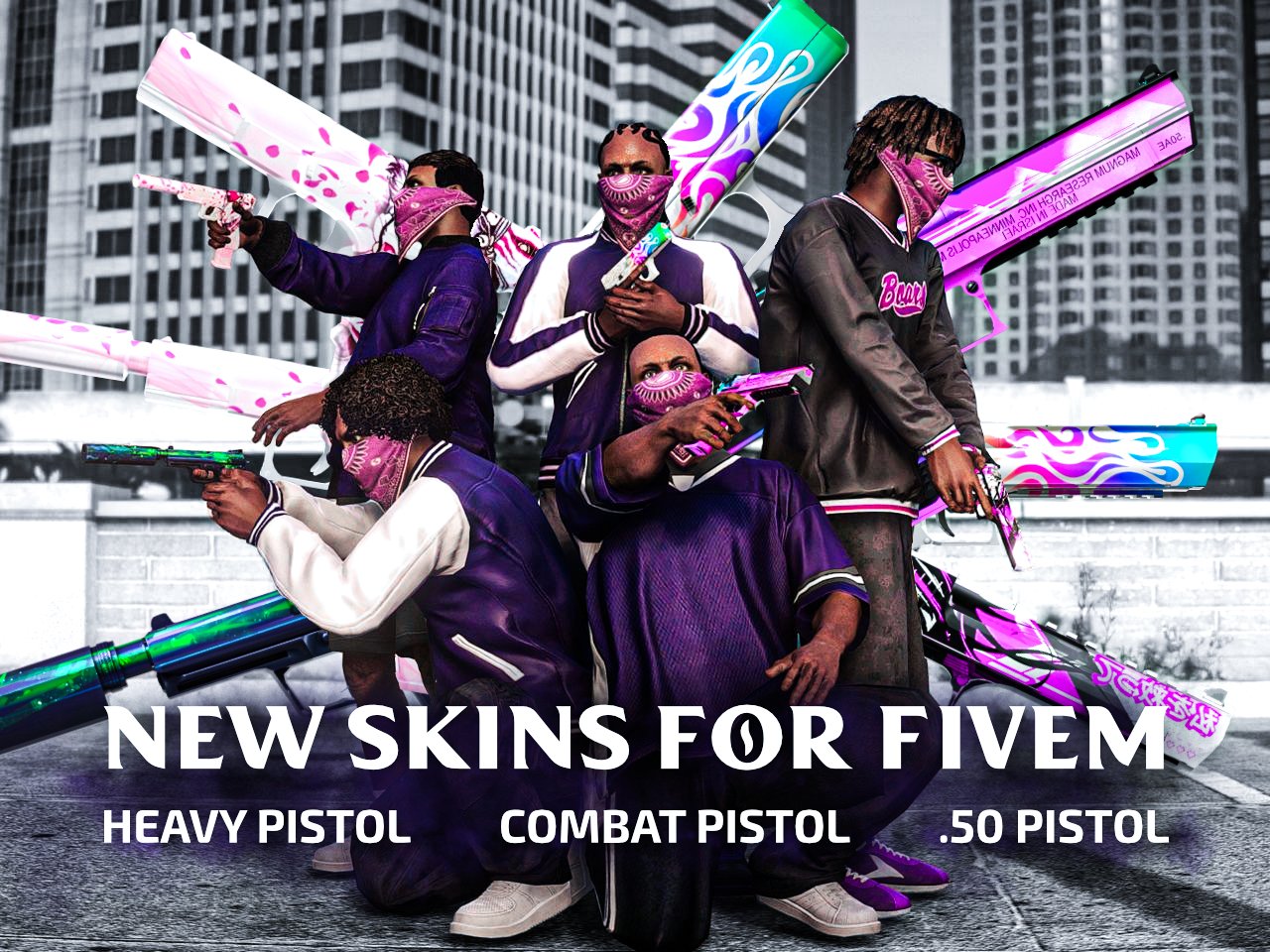 Weapons Fivem Five Mods On X: "Meet The Amethyst Gunpack A Suite Of