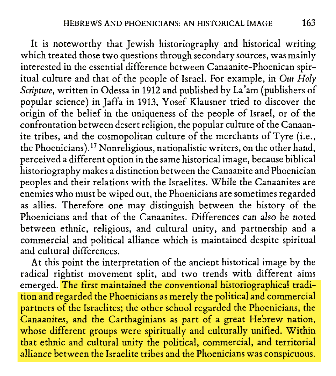 The relationship between Hebrews and Phoenicians has been concealed or ...