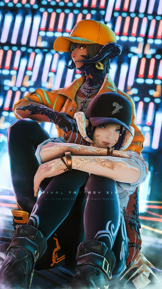 null 「Aura Neon 」|Majiのイラスト