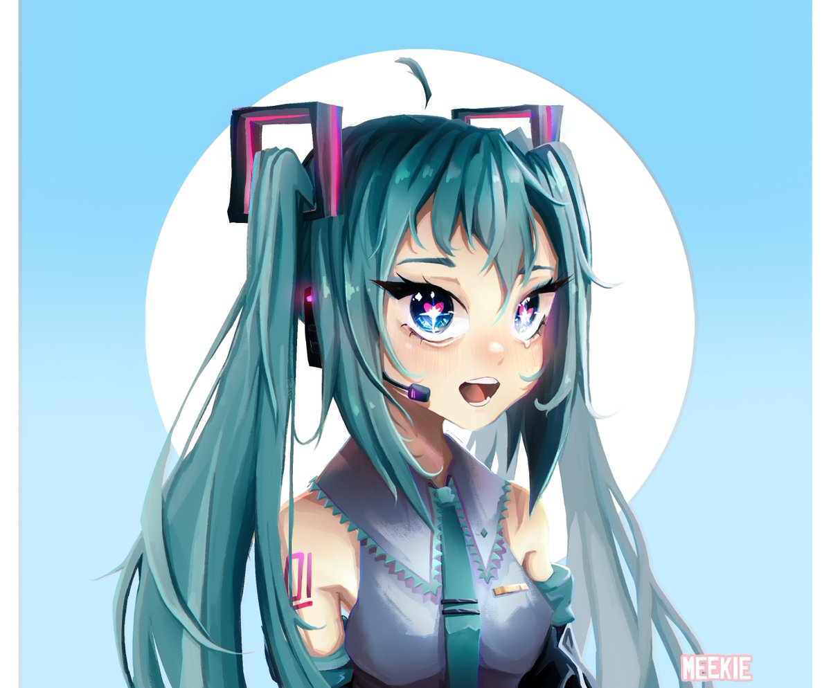 初音ミク 「Hatsune Miku ! 」|meekieのイラスト