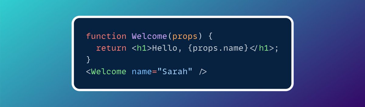 Props in React. Explained: - Thread from Mohammed Junaid @mdjunaidap ...