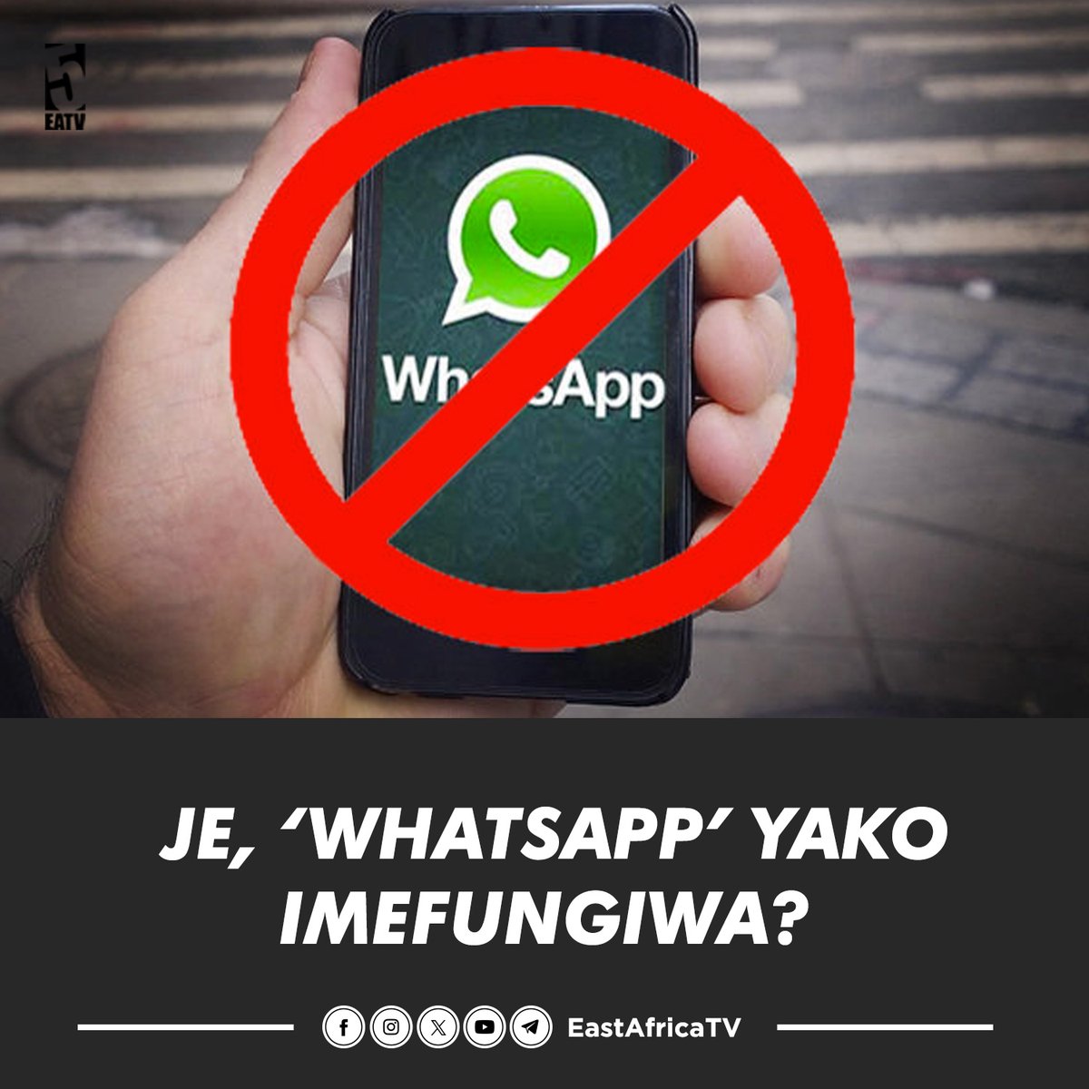 #SUPATECH: WhatsApp kwa sasa wanazifungia baadhi ya ''account'' na hii ...