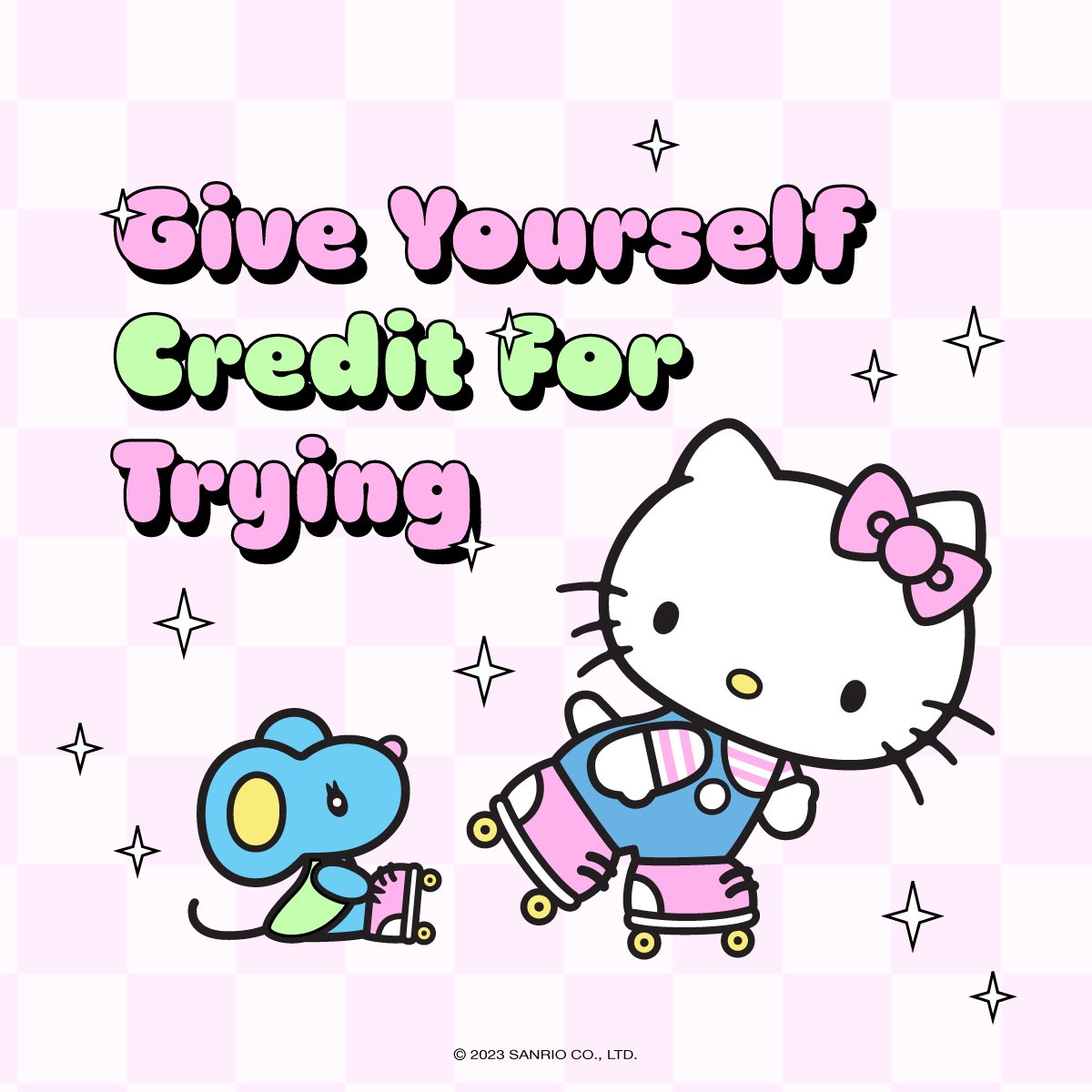 Hello Kitty Pictures Quotes Hello Kitty Acrylic Square Plaque