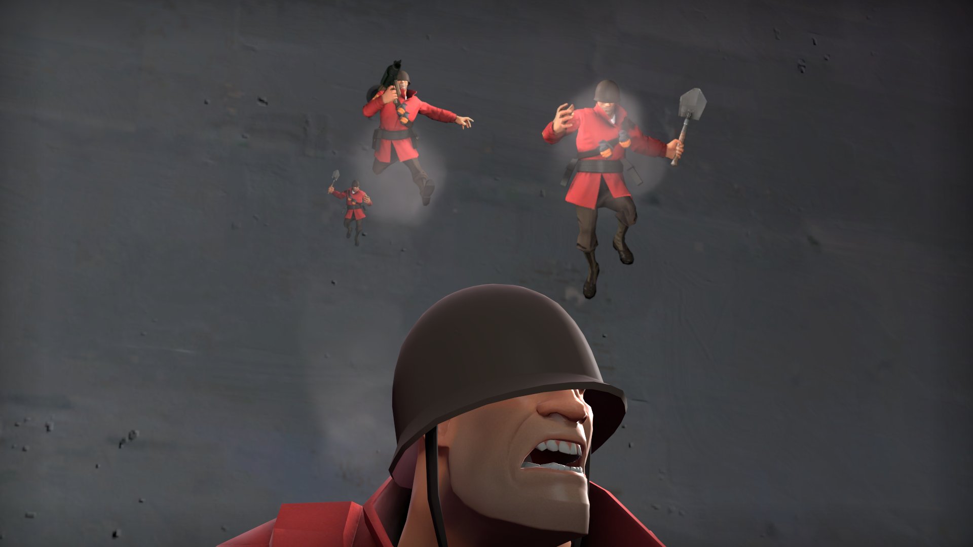 Tf2 Soldier Wallpaper Gray Team Fortress 2 Comic Finale: The Epic