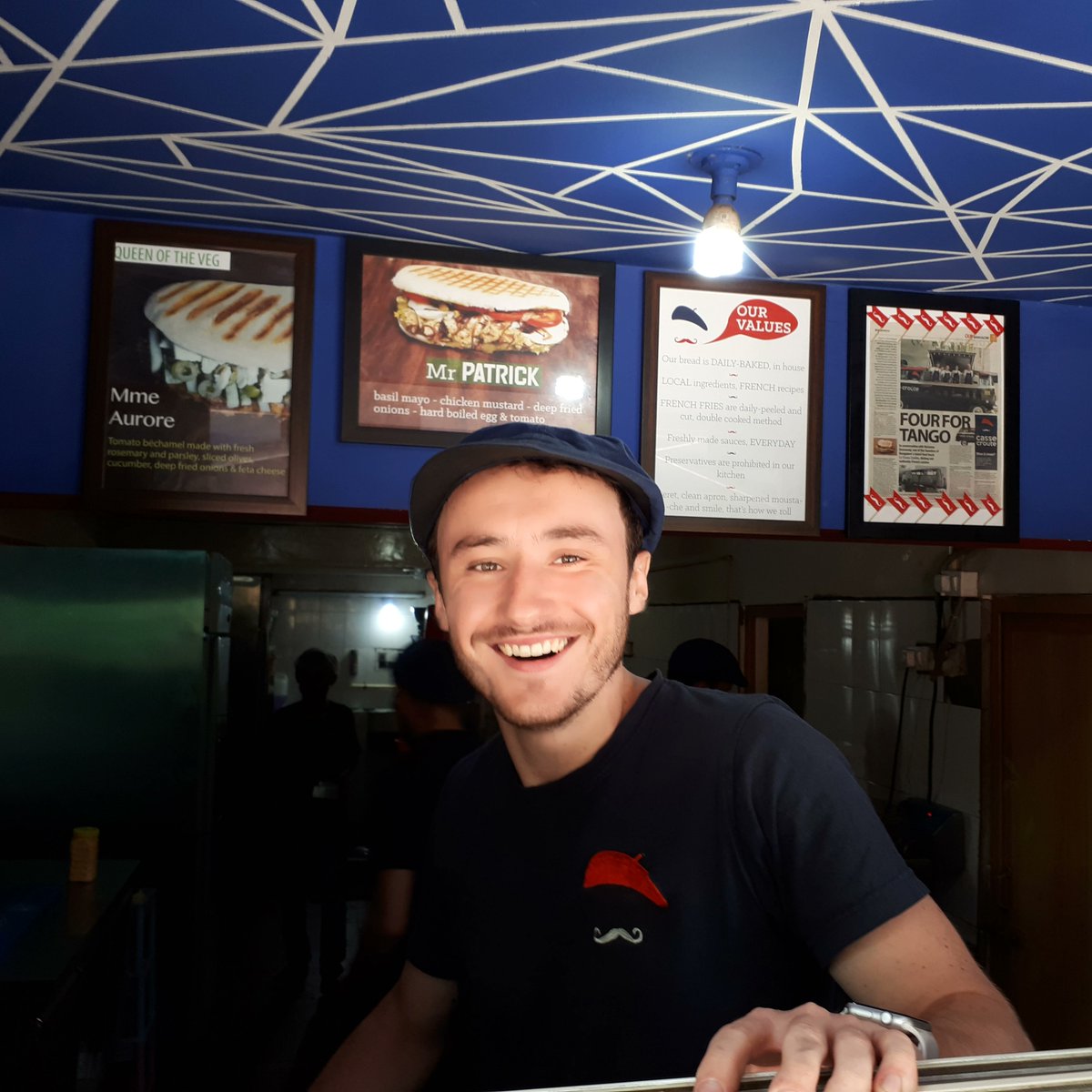 Nicolas Grossemy left his home country of France to write his master’s ...