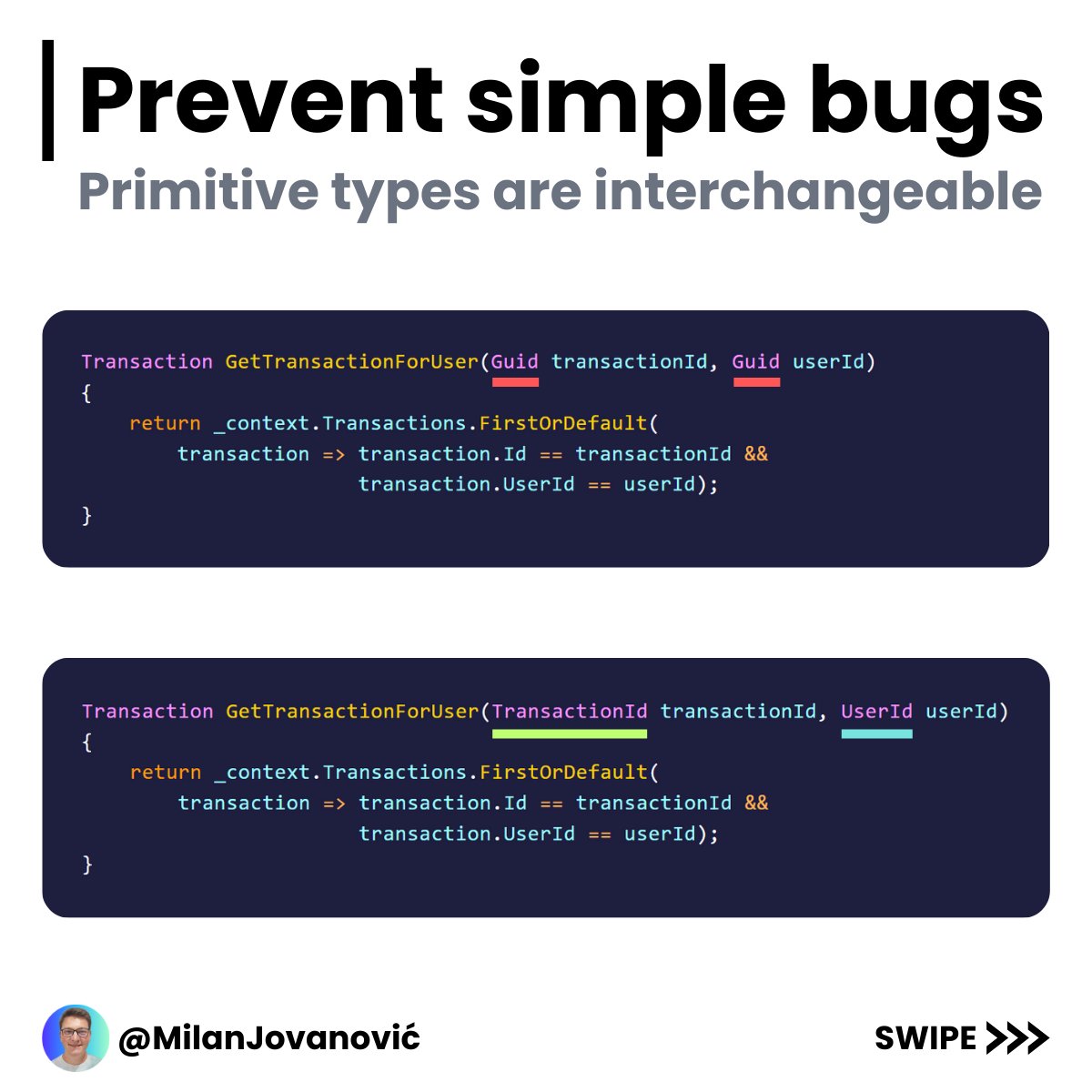 Are you using Strongly Typed IDs? Here's why you should know about this ...