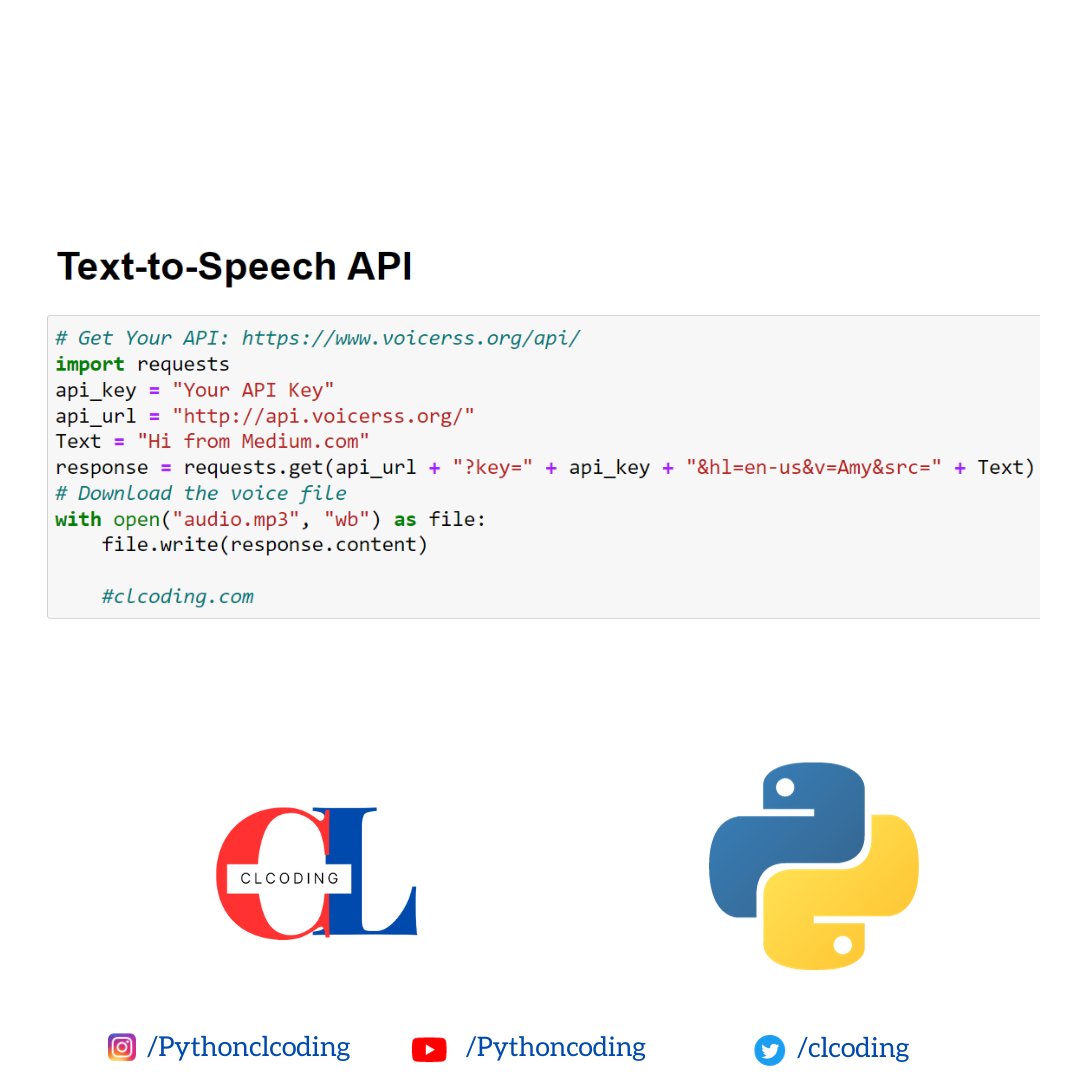 Top 12 Python Api To Automate Your Work 🧵 Thread From Python Coding Clcoding Rattibha