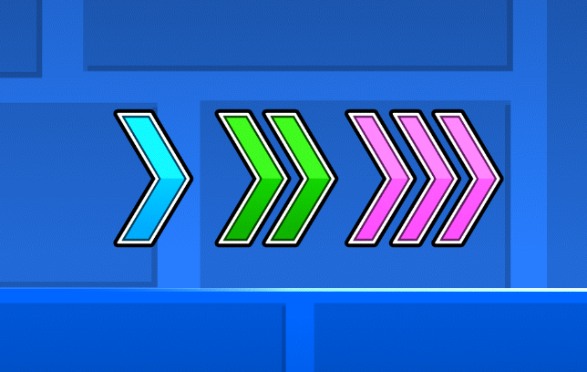 Geometry Dash Speed Arrows Geometry Dash Meltdown