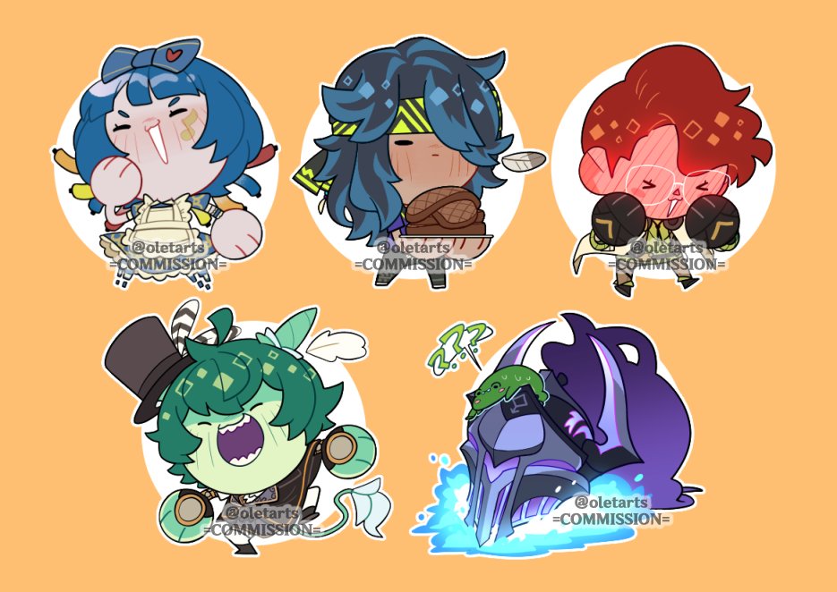 「a cute batch of chibi comms done~ thank 」|Chelsea 🍄 c0mms + st0re prep ...