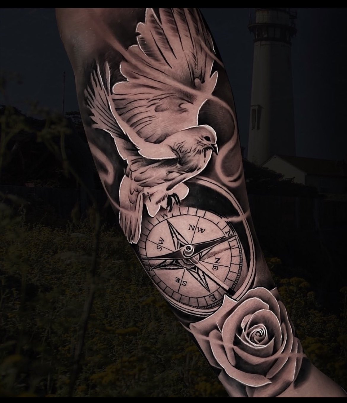 Tim Hendricks Rose Tattoo