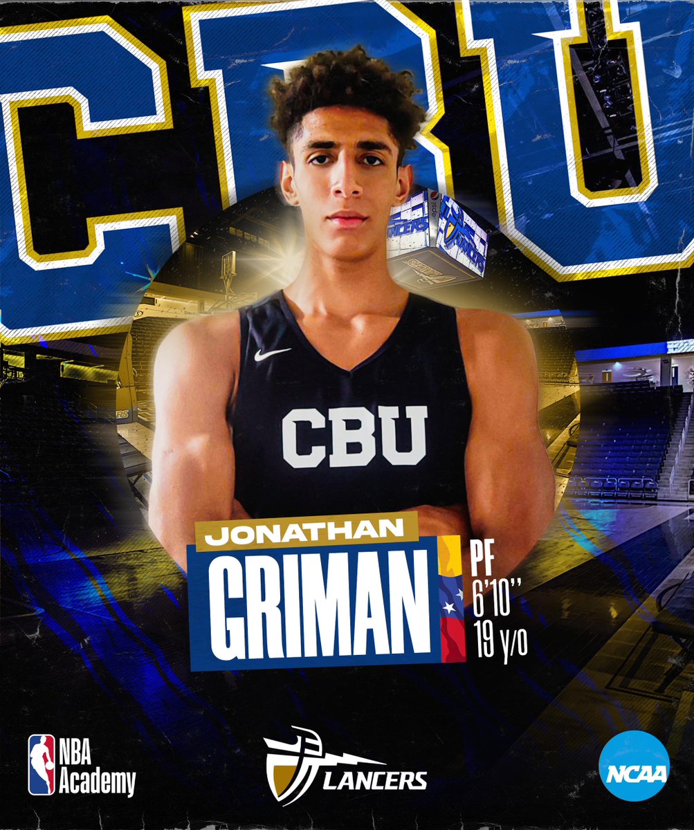 🇻🇪 JONATHAN GRIMAN LLEGA A LA NCAA CON CALIFORNIA BAPTIST UNIVERSITY ...