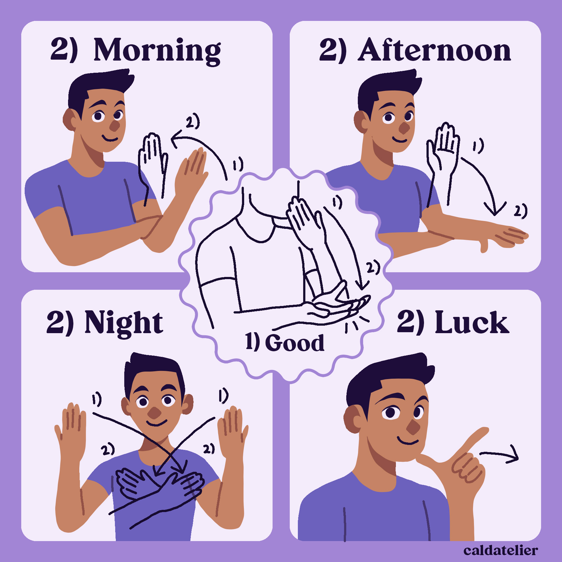 Asl Sign For Good Night Learn Sign Language Easily | Free ASL Lessons