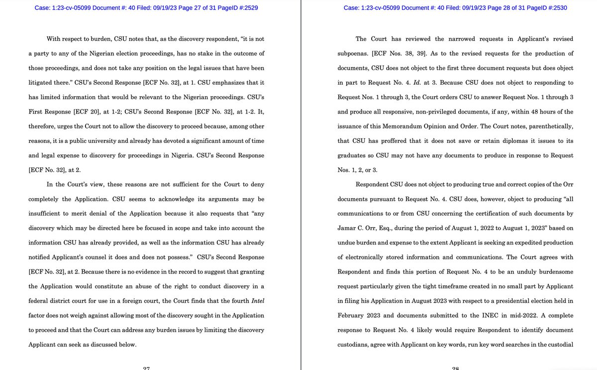 BREAKING 🚨 🚨 🚨 JUDGE JEFFREY T. GILBERT, SITTING AT THE US DISTRICT ...