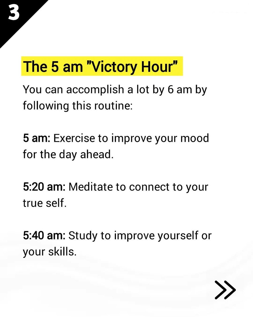 The Most Powerful Morning Routine I've Discovered: - المسلسل من ...