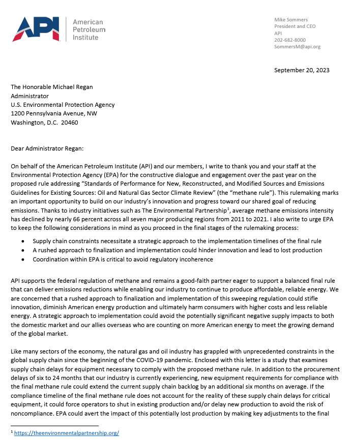 API | API Occupational Safety and Health Standards