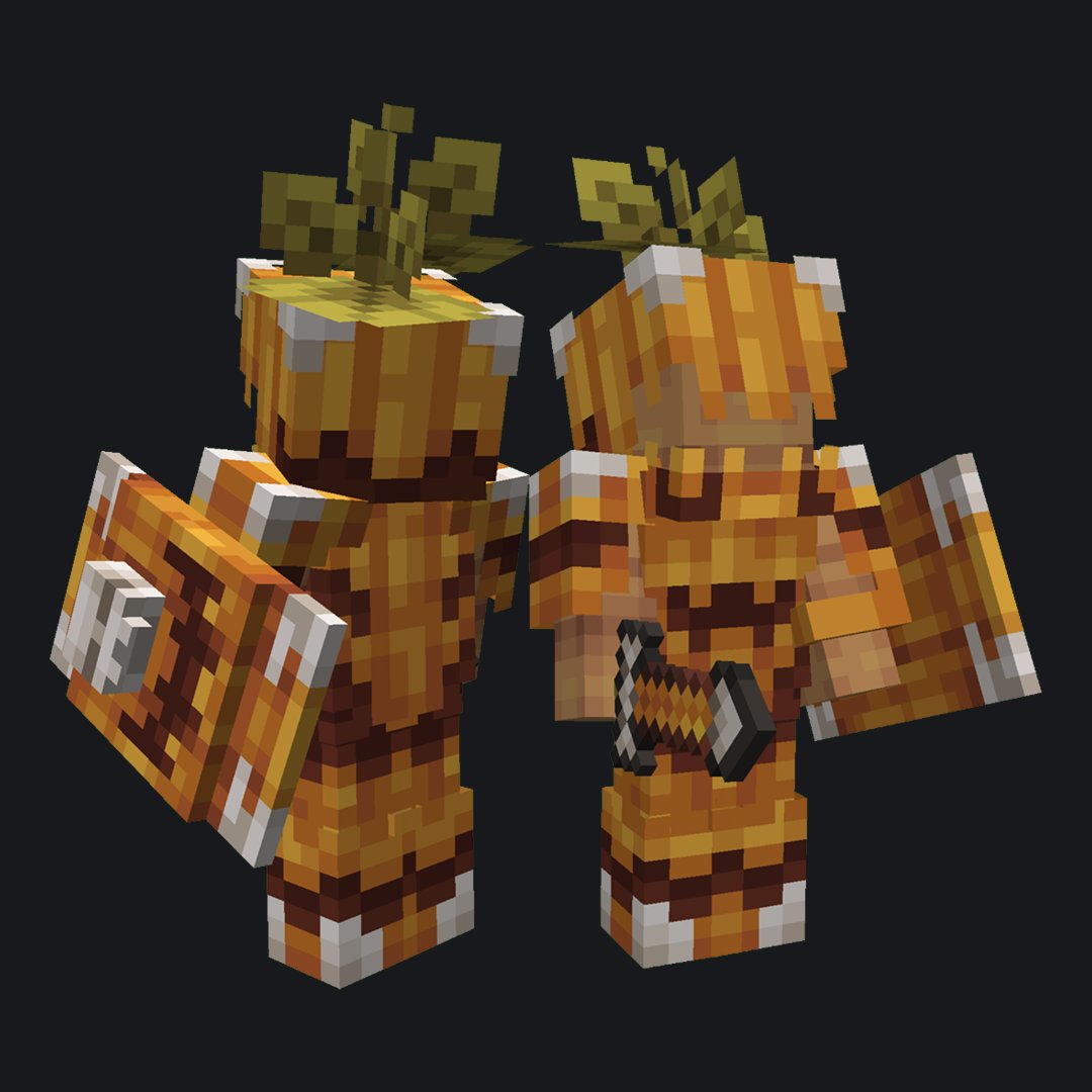 Minecraft Pumpkin Skin