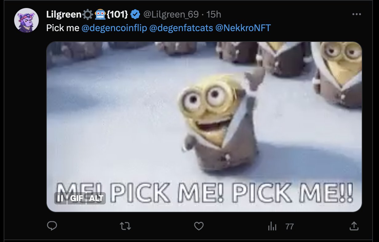 Pick Me Minion Gif